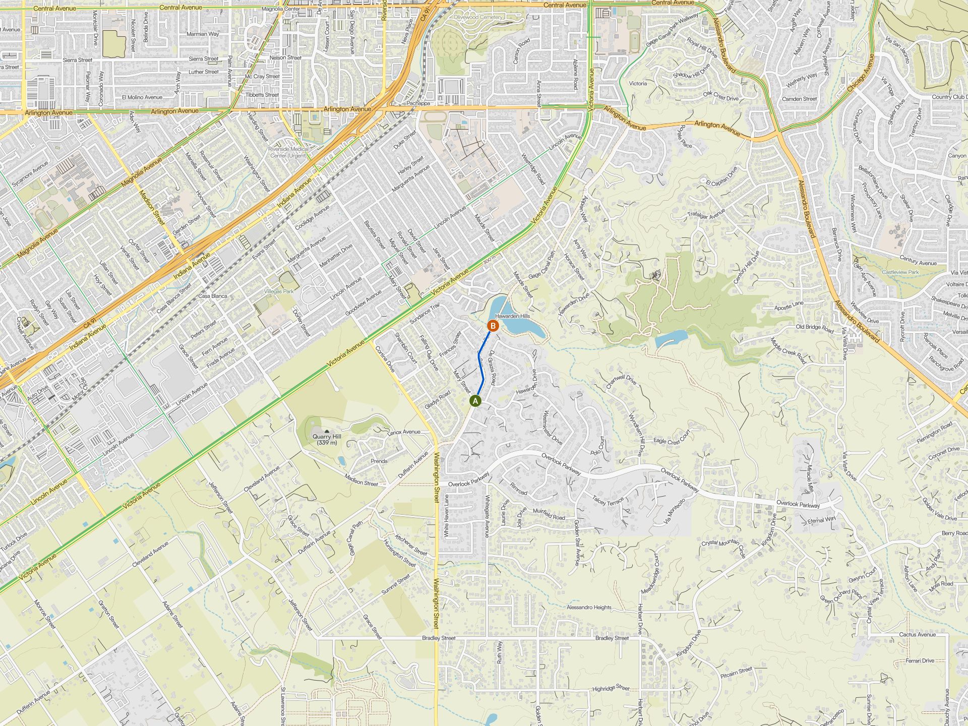 The best walks and hikes around Woodcrest | Komoot